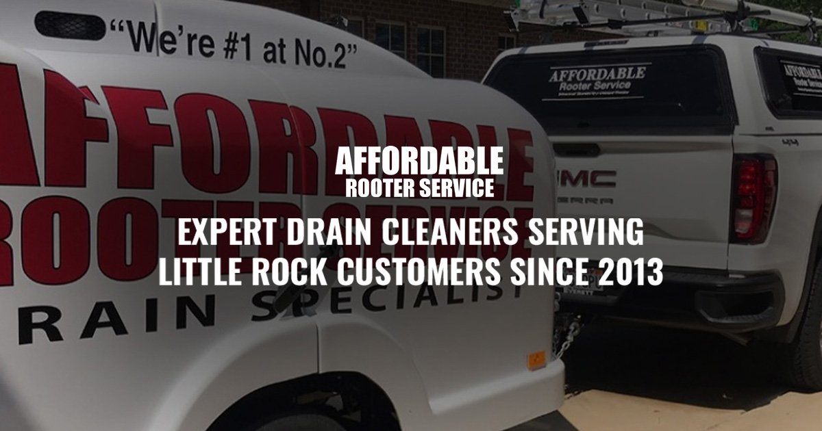 Little Rock Drain Services | Affordable Rooter Service
